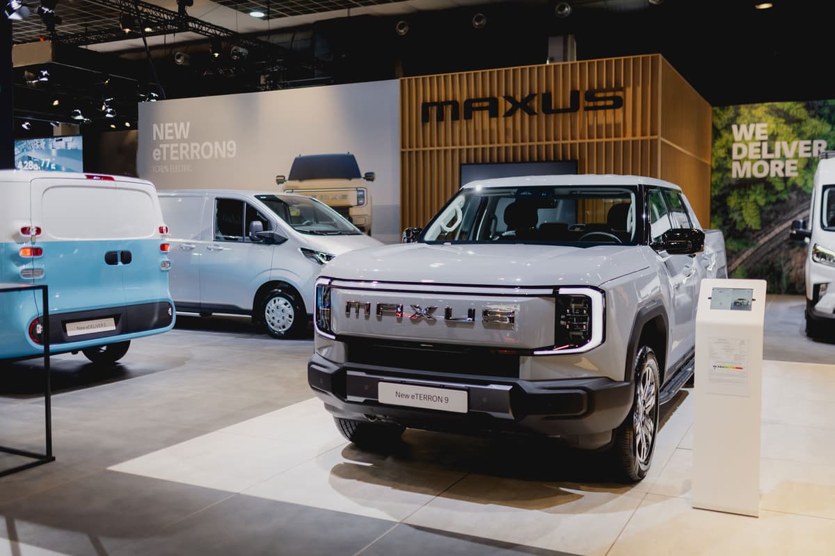 Maxus eTERRON 9 en tournée. Testez. Découvrez. Explorez. | Maxus